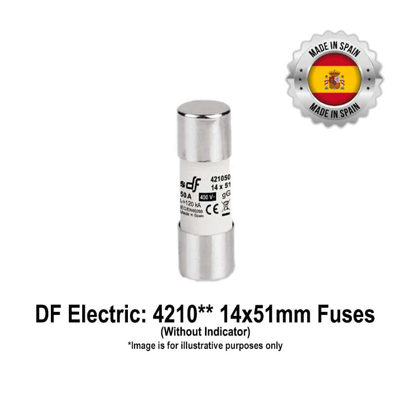 421010 10A - DF Electric - Industrial Cylindrical Fuses