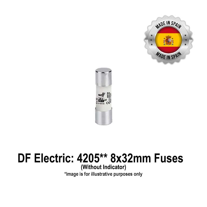 420502 2A - DF Electric - Industrial Cylindrical Fuses