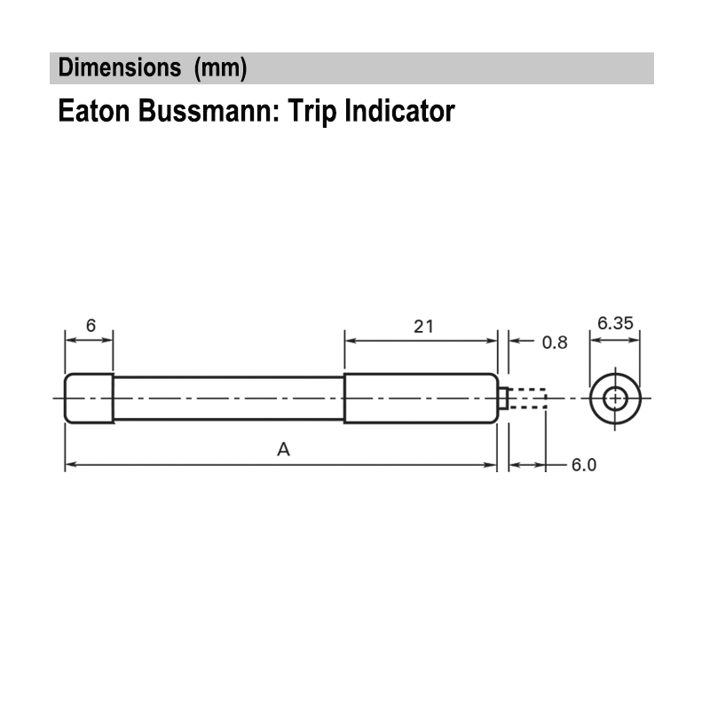 TI700-BT - Bussmann Trip Indicator for MT/MMT Fuses