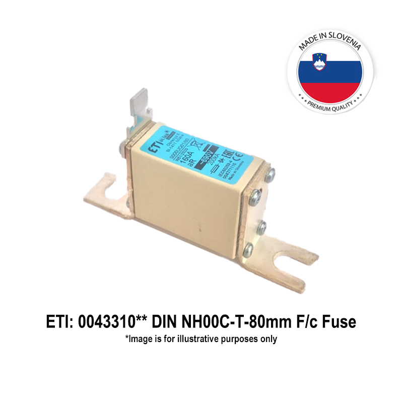 UR DIN 000 / 00 Bolted Contact Fuses - Semiconductor Protection Fuses