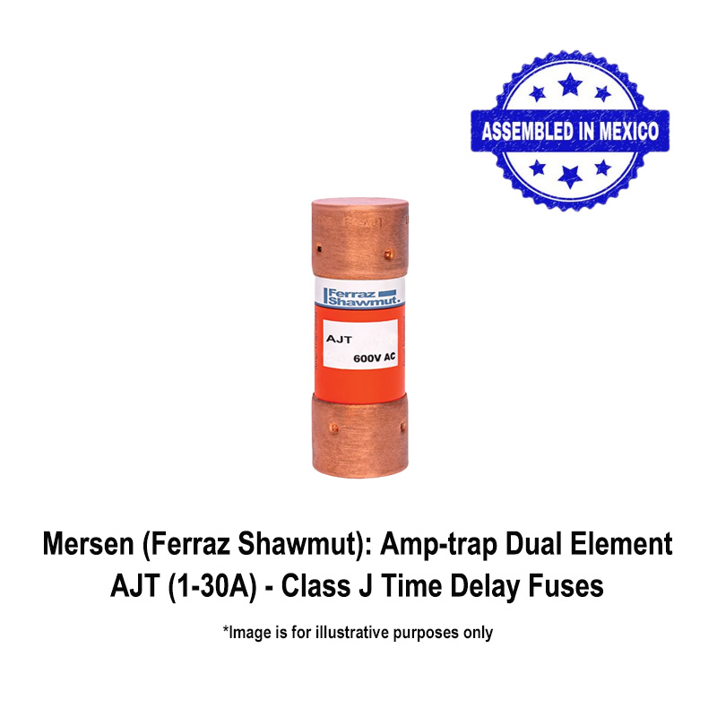AJT10 - Ferraz Shawmut - Class J Time Delay Fuses