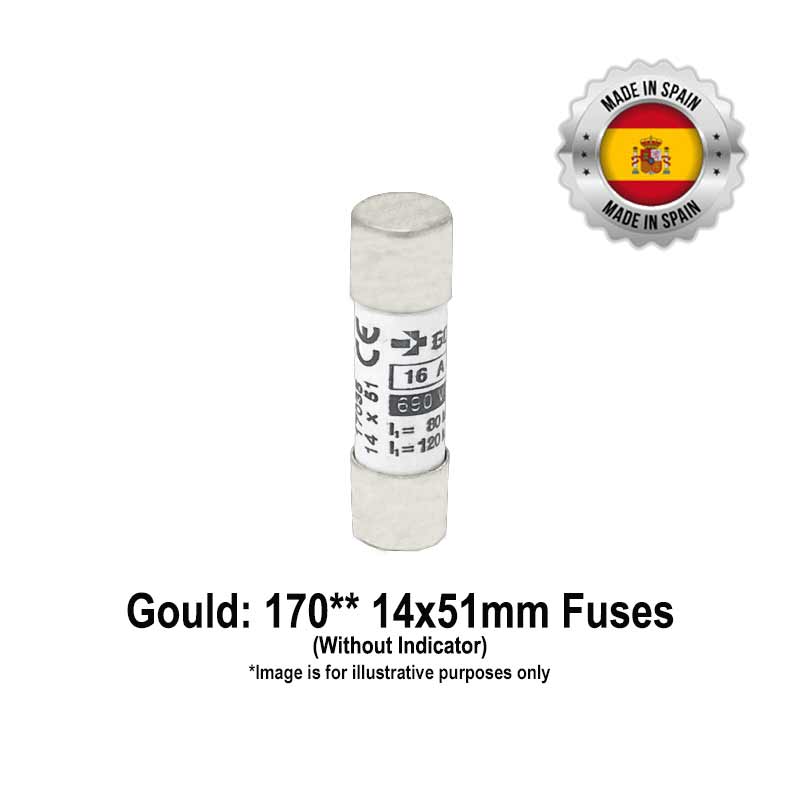 17027 8A - Gould - Industrial Cylindrical Fuses