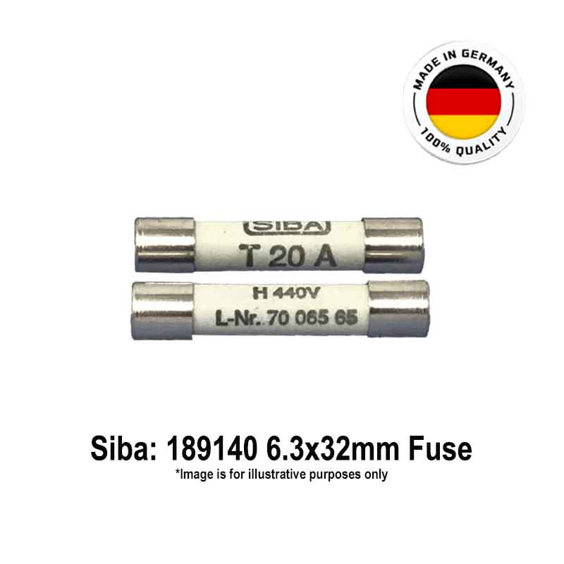 189140.4A - Siba - Miniature Ceramic Fuses